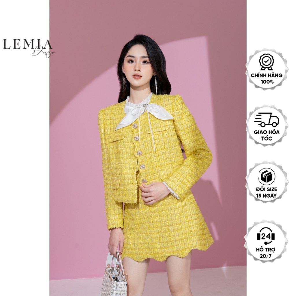 Chân Váy Dạ Tex Chữ A Dáng Ngắn Mẫu Caro Dễ Phối Đồ By LEMIA Design ...