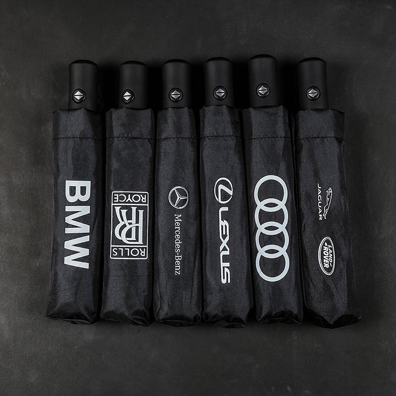 BMW Benz Audi Car Automatic Sun-Proof Rain-Proof Dual-Use Folding ...