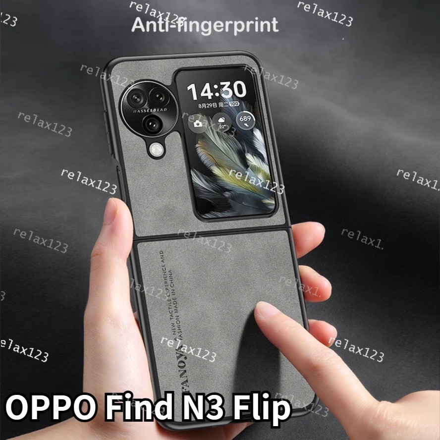 Bao Da Điện Thoại Nắp Lật Mềm Trơn Màu Đơn Giản Chống Sốc / Dấu Vân Tay Cho oppo find n3 flip 5g ...