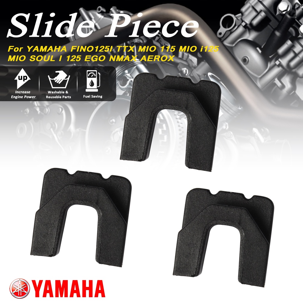 3 Ròng Rọc Trượt Mảnh U Kẹp Cho YAMAHA FINO125I TTX MIO 115 MIO i125 ...