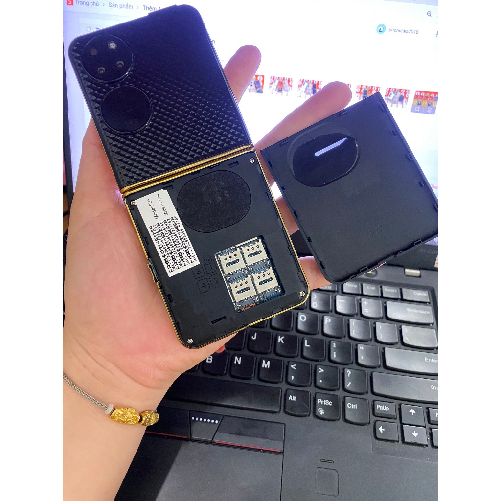 Điện thoại Nắp Gập Hope P21 4Sim 4 Sóng - Có Thay Đổi Giọng Nói - Máy Mới 100% Fullbox | Shopee ...
