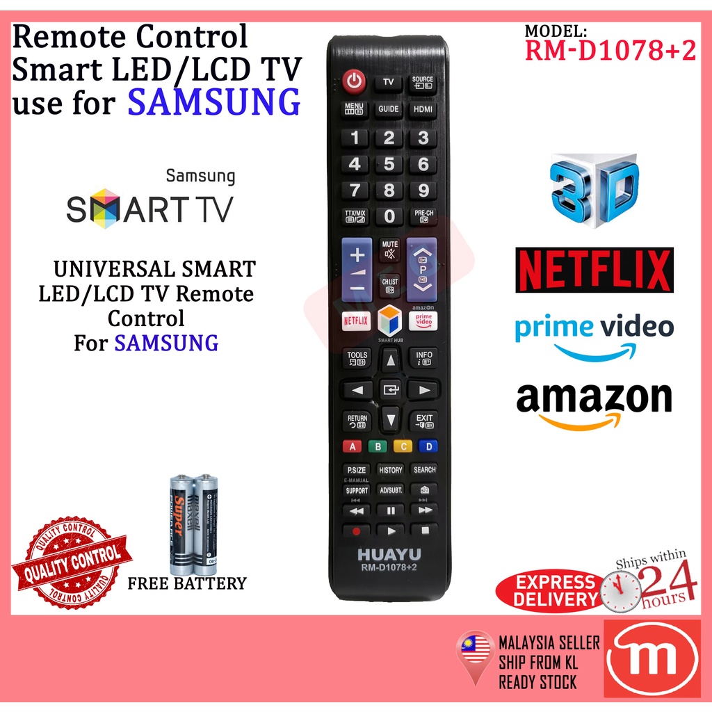 Samsung Lcd Led ĐiỀu KhiỂn TỪ Xa TruyỀn HÌnh ThÔng Minh Netflix Video