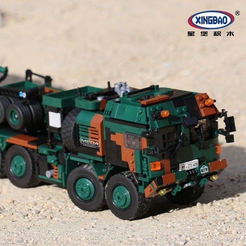 ( Giảm sốc ) Lâu Đài Ngôi Sao Khối Xây Dựng Xe Tăng Đức Xe Vận Tải Leopard 2A6 Lắp Ráp Cheetah ...