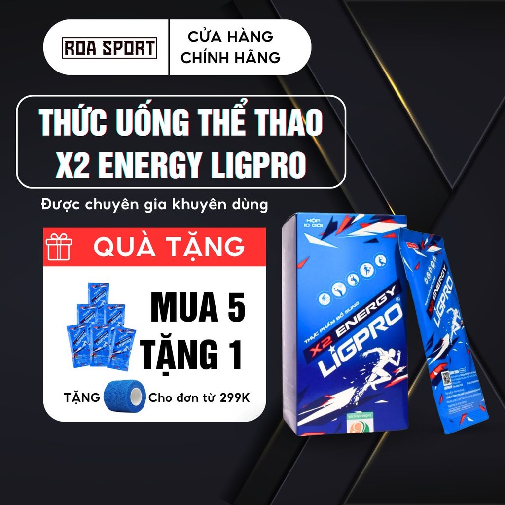 Hộp X2 Energy LIGPRO, Thức Uống Thể Thao Bổ Sung Năng Lượng Bù Nước Bù ...