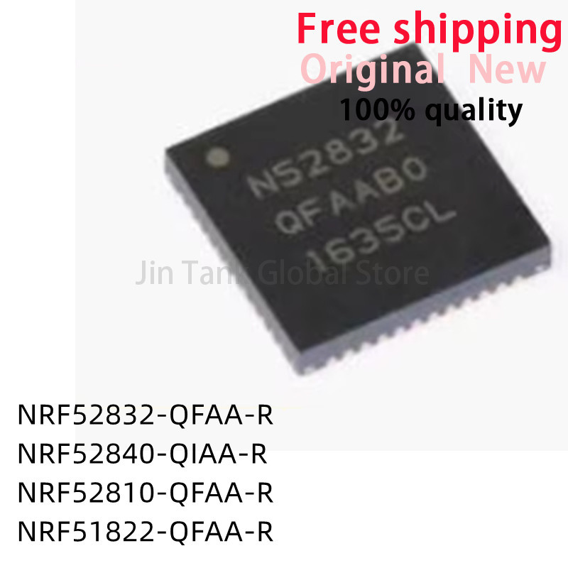 5 Cái NRF51822 NRF52810 NRF52840 NRF52832 NRF52832-QFAA-R NRF52840-QIAA-R NRF52810-QFAA-R ...