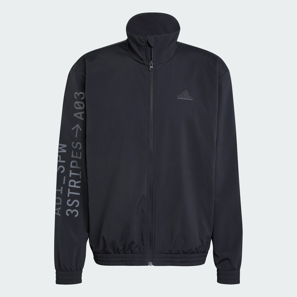 adidas Phong cách sống Áo Track Jacket Dệt Thoi Brand Love Nam Đen ...
