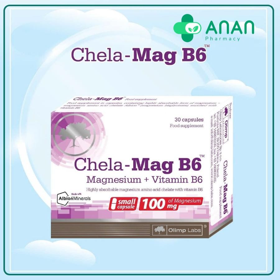 Olimp Labs Chela-Mag B6 - Viên Uống Giảm Tê Bì Tay Chân Chuột Rút ...