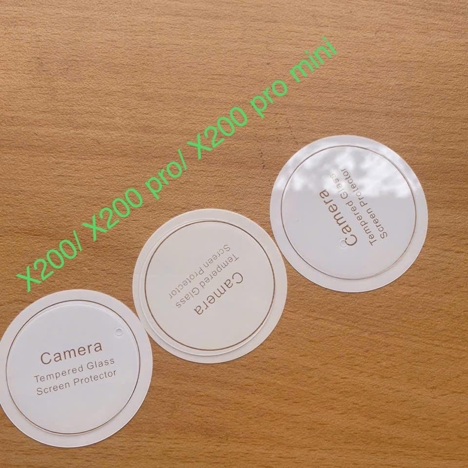 Kính cường lực CAMERA Vivo X200 Pro, X200 Pro mini, X200 trong suốt ...