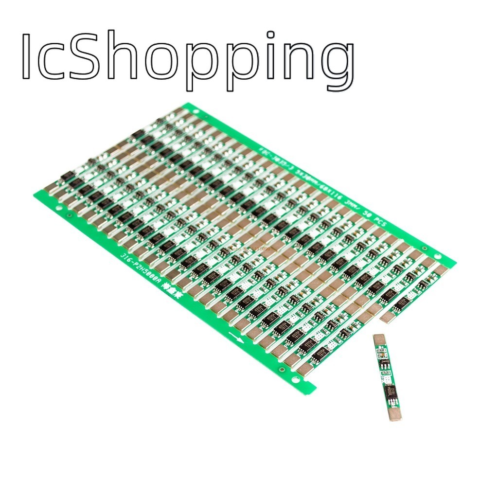 10 chiếc 1S 3.7V 3A li-ion BMS pcm bảng bảo vệ pin pcm cho pin lithium ...