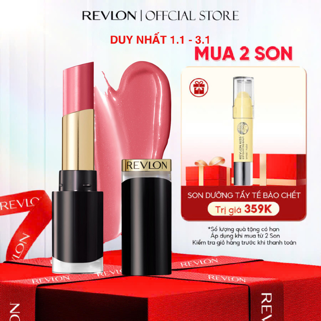 Son Bóng Siêu Dưỡng Revlon Super Lustrous Glass Shine Lipstick (3.1g ...