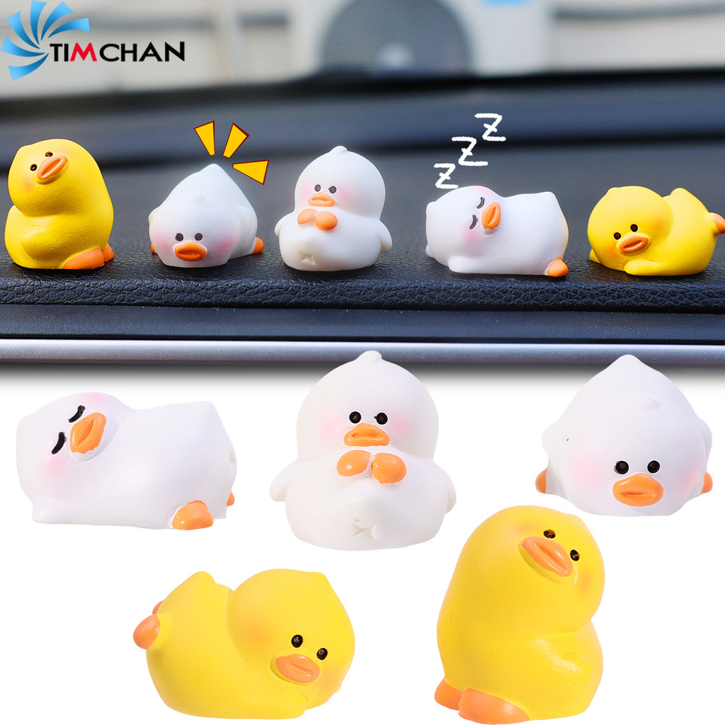 1 / 2 / 3 / 5 Tượng Vịt Vàng Trắng - Dễ Thương, Hoạt Hình, Vui Nhộn ...