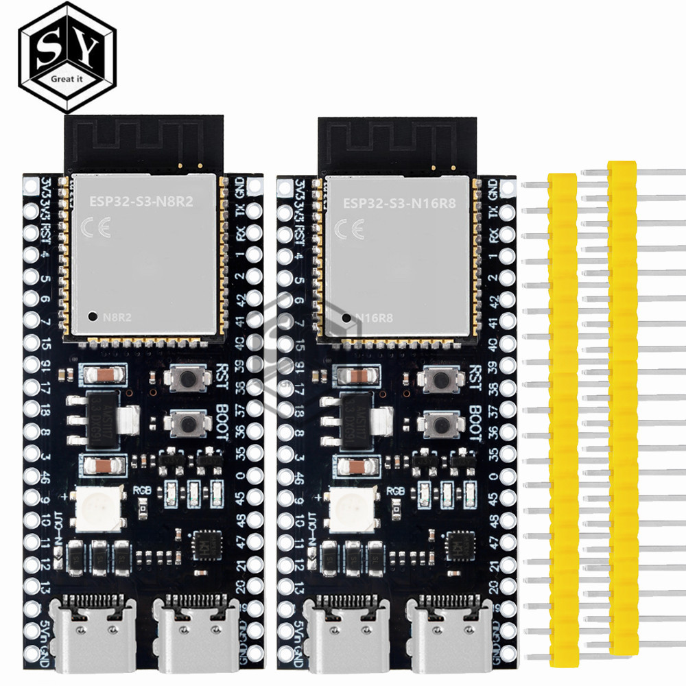 ESP32-S3-DevKitC-1 ESP32-S3 WiFi Bảng phát triển lưới BLE 5.0 tương thích Bluetooth Mô-đun không ...