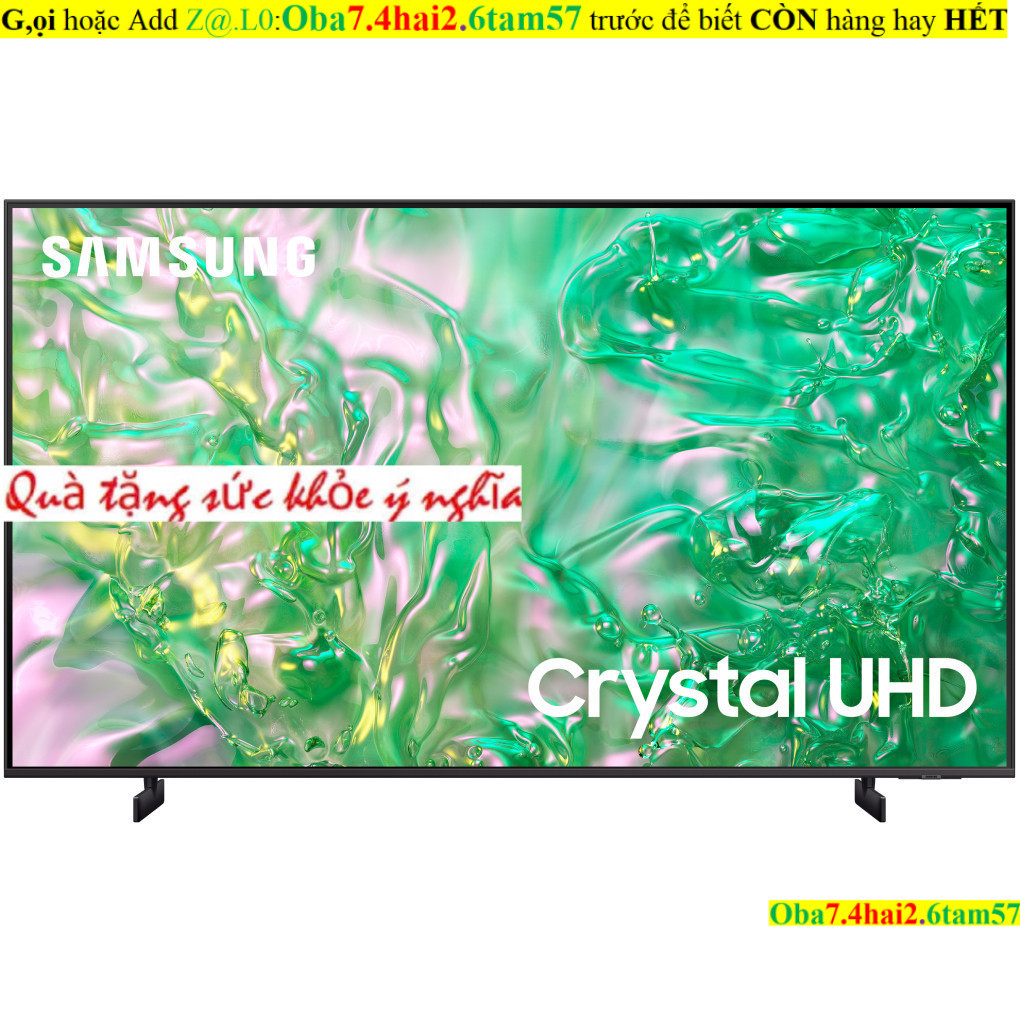 Còn 1c-UA75DU8000 - Smart Tivi Samsung 4K 75 inch 75DU8000 - Hàng Chính ...