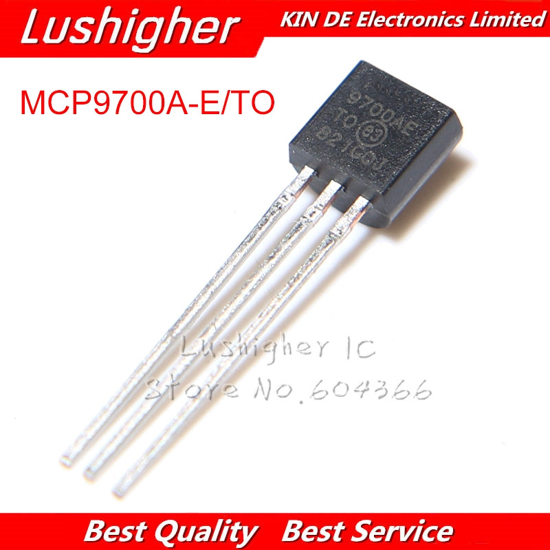 10pcs MCP9700A-E/đến-92 MCP9700A-E 至 92 mcp9700a mcp9700 9700ae ...