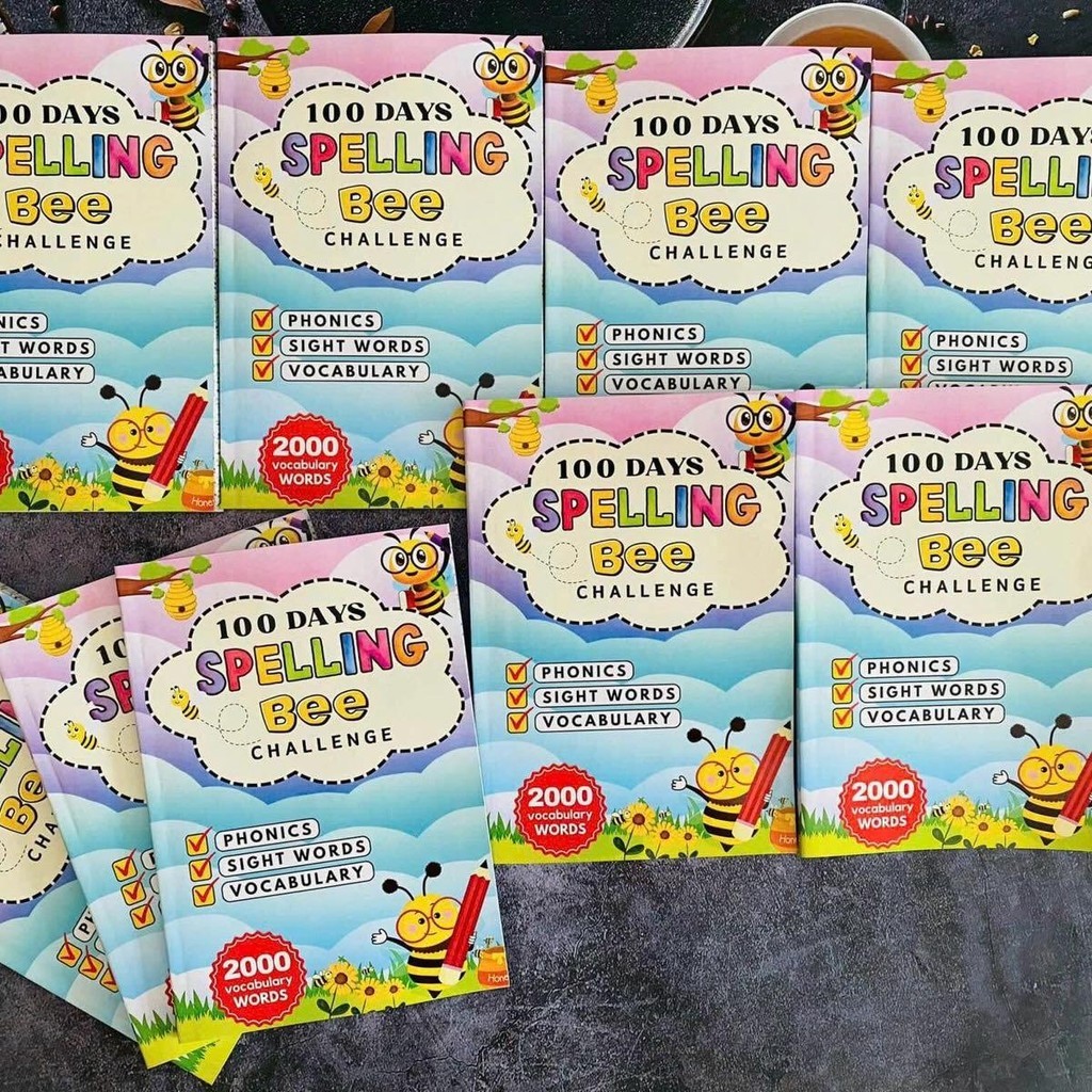 Sách - 100 Days Spelling Bee Challenge Workbook | Shopee Việt Nam