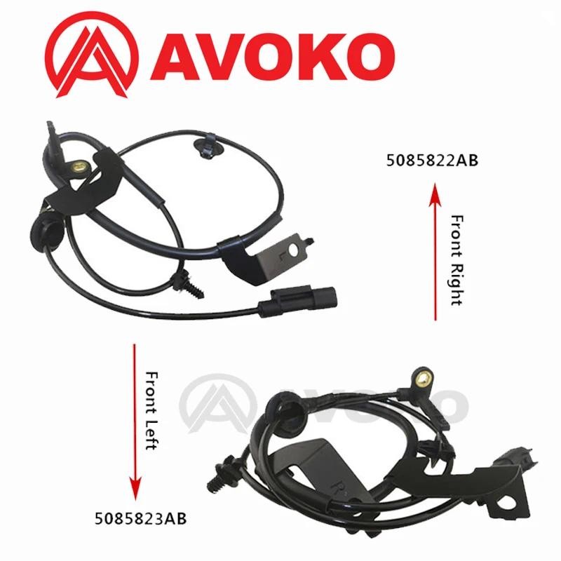 2 chiếc Trục Trước L / R Cảm Biến Tốc Độ Bánh Xe ABS Trái & Phải ...