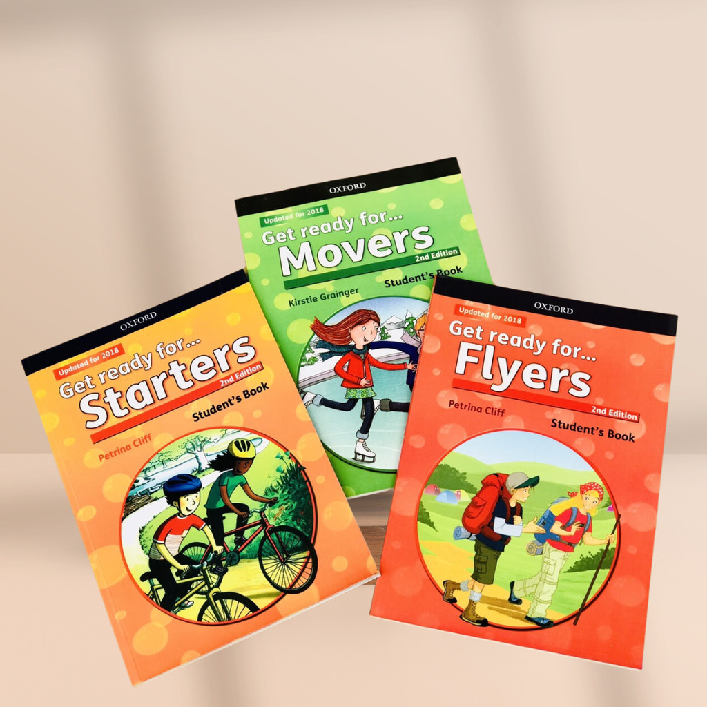 Sách - Get Ready For Starters - Movers - Flyers phiên bản 2nd Edition ...