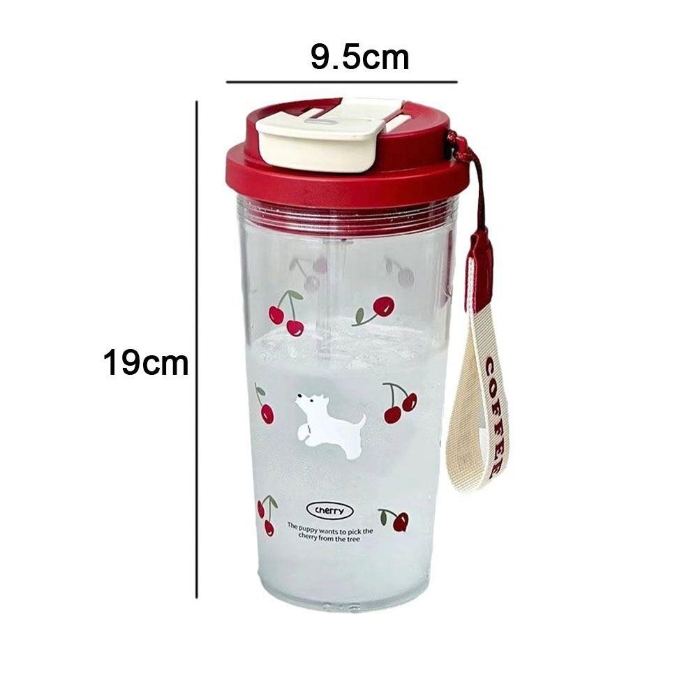 Cốc nước RUFF RUFF COUTURE, Chai nước uống đôi chống rò rỉ, Dây đeo ...