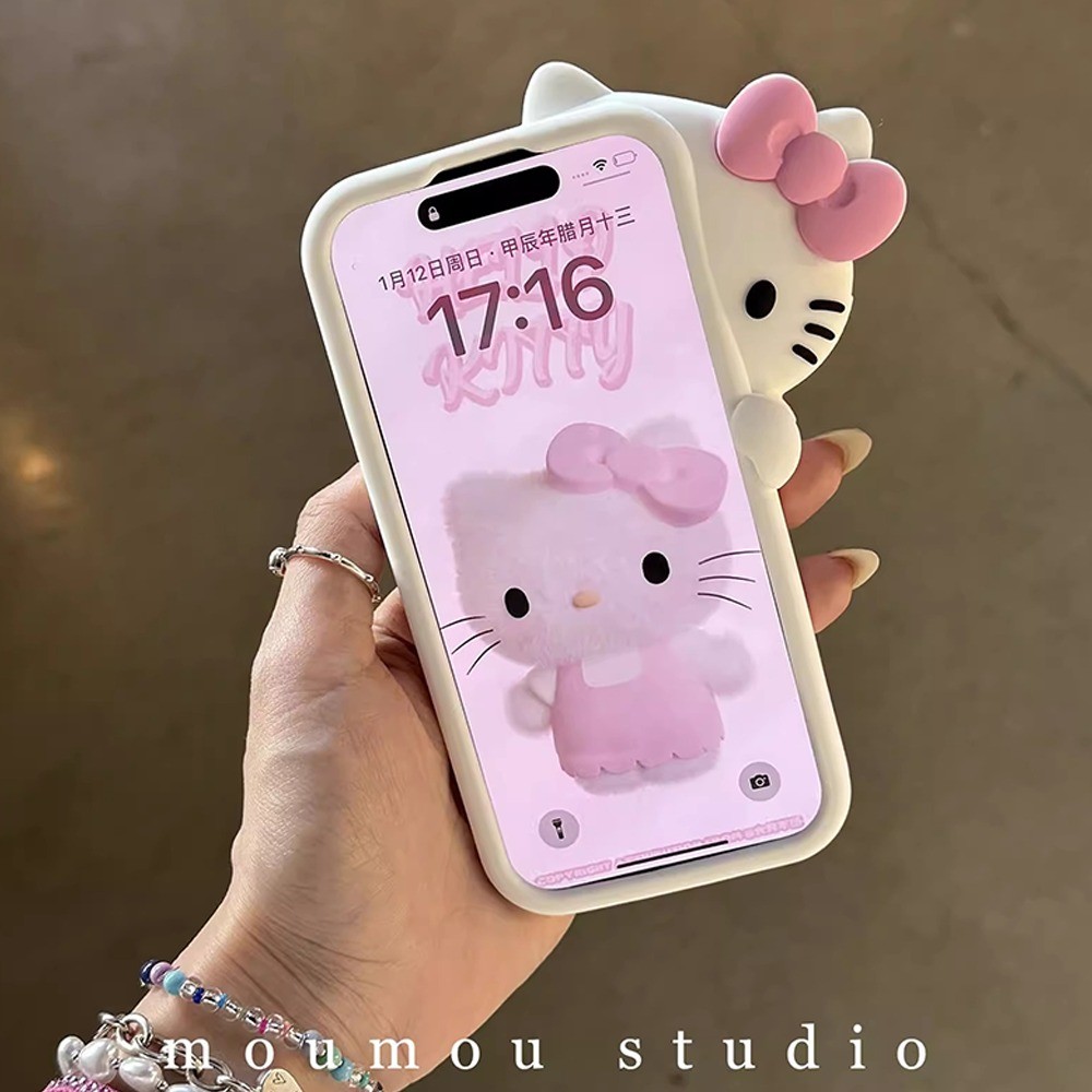Ốp lưng IPhone 14 Pro Max Silicon mềm IPhone Case Hàn Quốc Màu hồng dễ ...