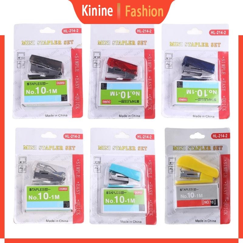 Máy bấm kim Mini KIN Tối đa 12 tờ Dung lượng giấy tờ với 10 tờ cho ghim Tích hợp loại bỏ ghim ...