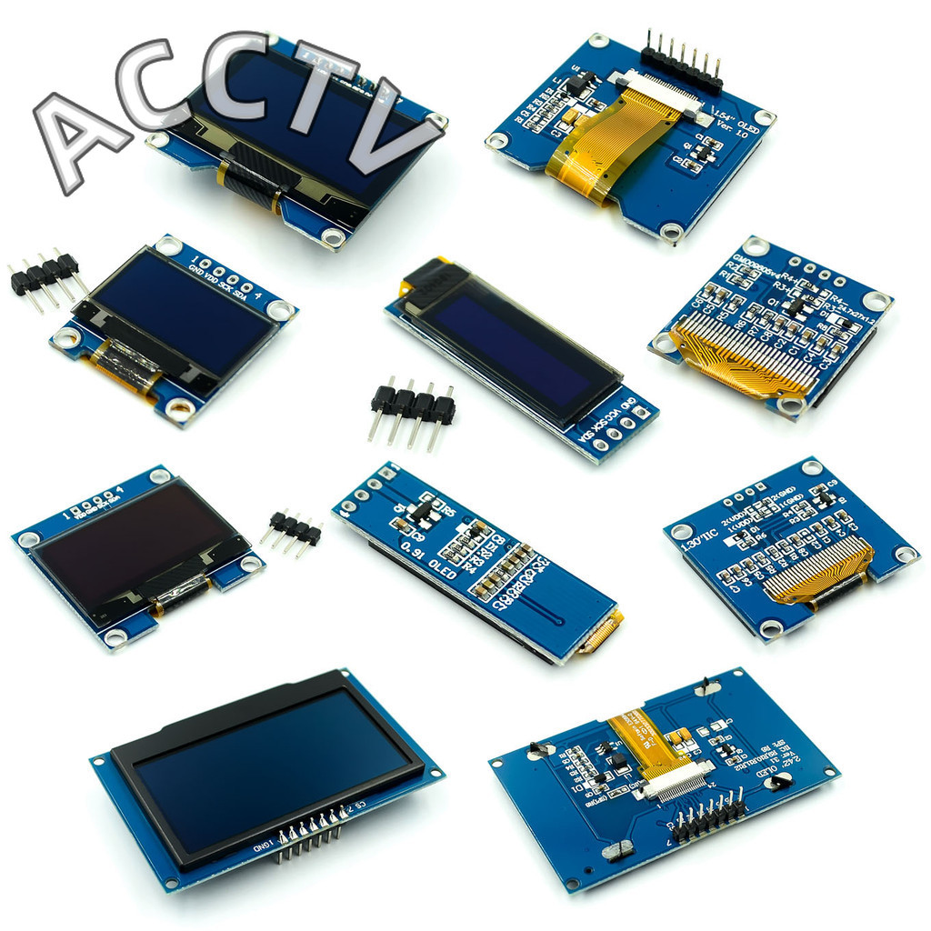 0,91 0,96 1,3 inch IIC Serial Yellow Blue OLED Display Module 128X64 I2C SSD1306 12864 Bảng màn ...