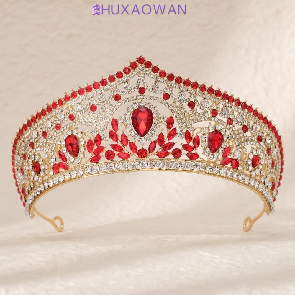 Zhixaowan Vương Miện Baroque, Đồ Trang Trí Tóc Sáng Bóng Công Chúa ...