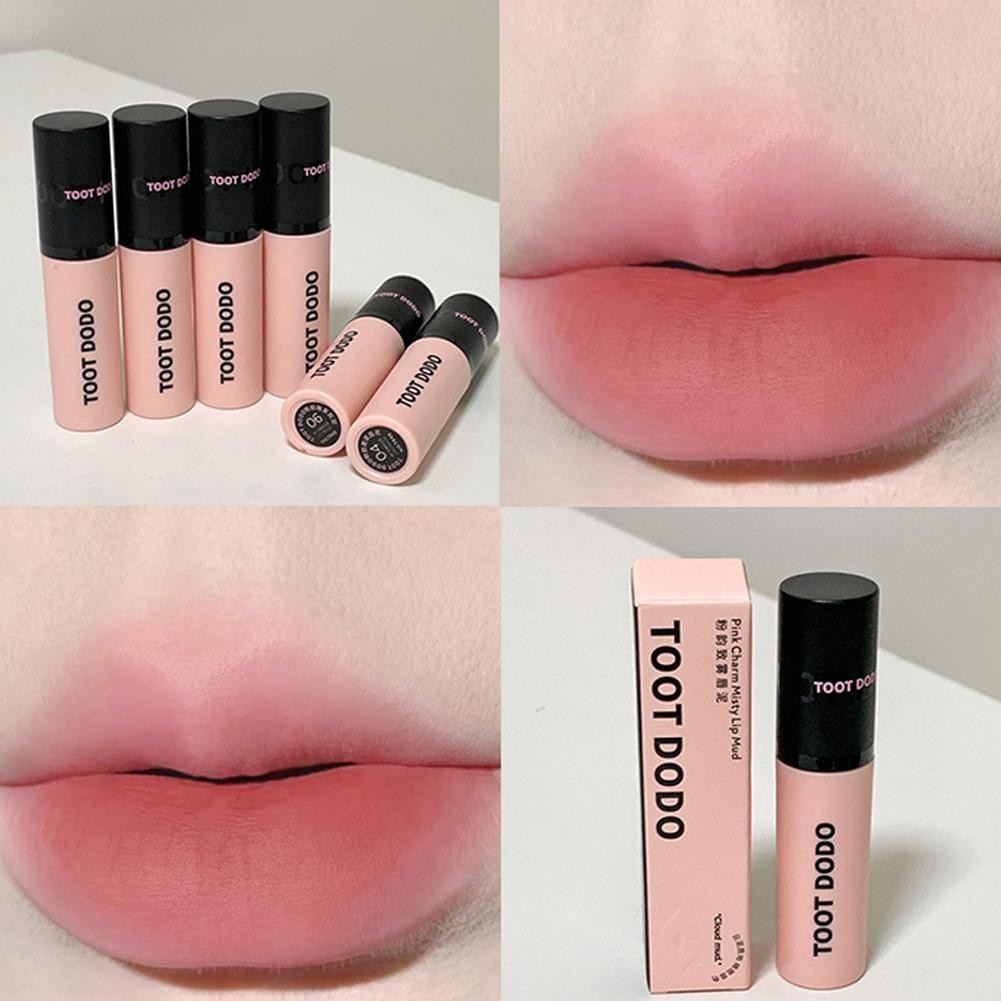 Toot DODO Velvet Matte Lipstick Lip Mud Chống thấm nước Không dính Cup ...
