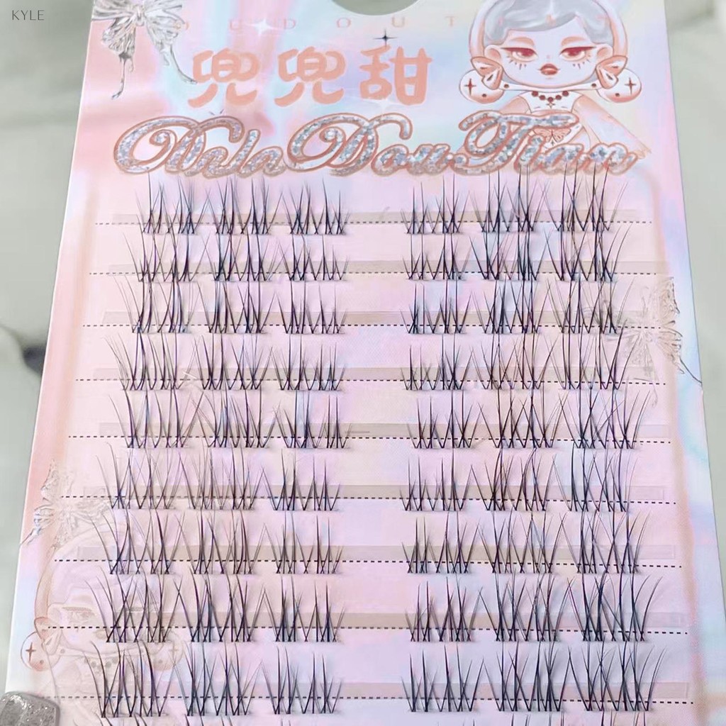 Mix 7-12mm Cụm lông mi DIY Tự nhiên & Wispy Lash Wisps | Shopee Việt Nam