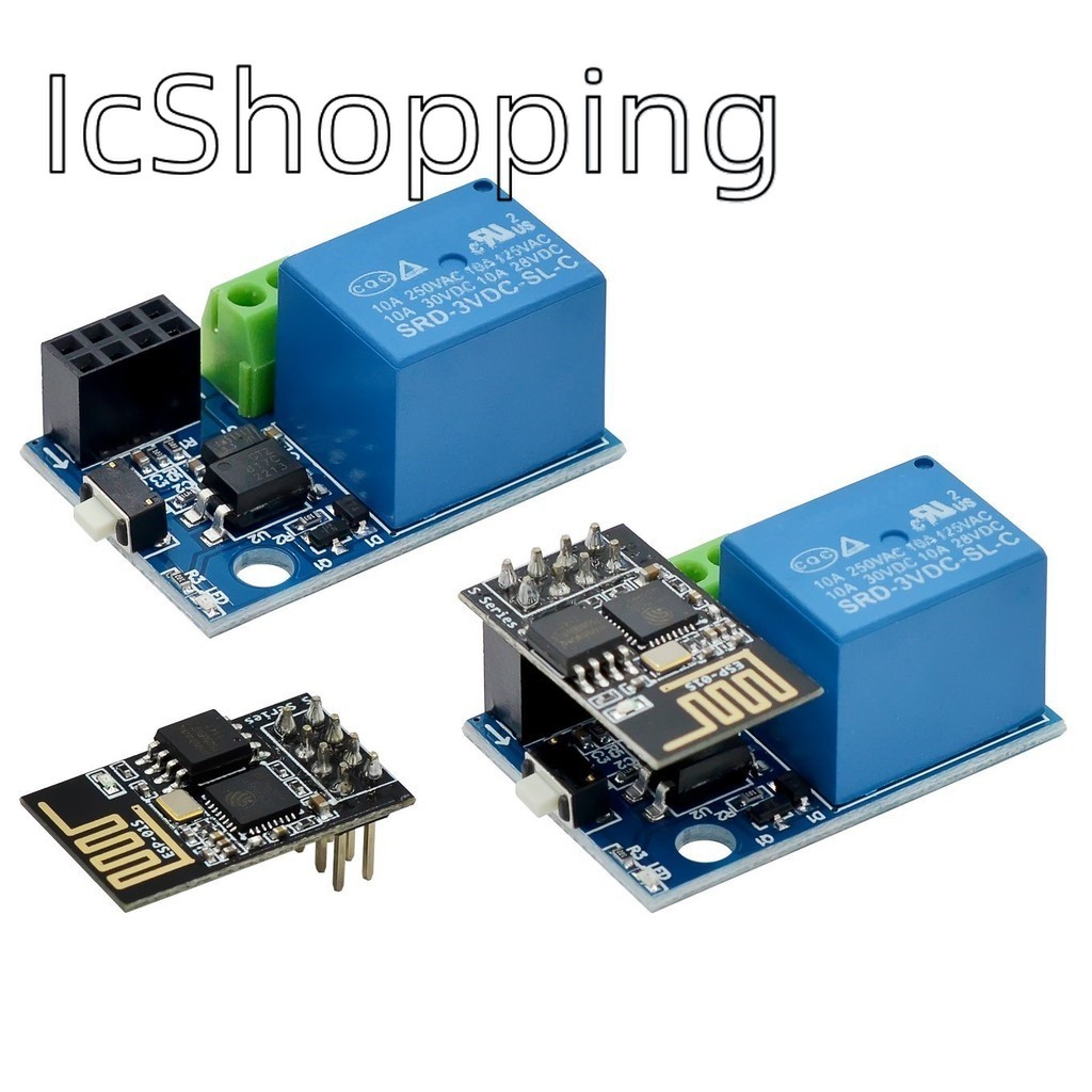Esp8266 ESP-01S 5V WIFI Rơle Mô-đun Những điều Công tắc điều khiển từ ...