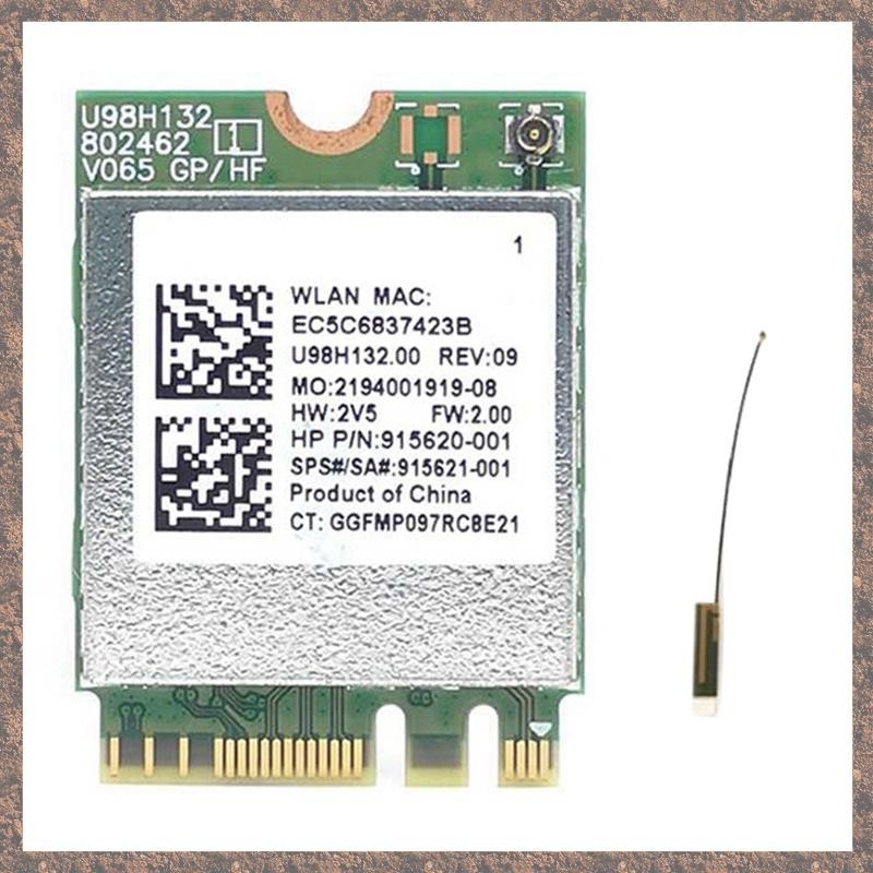 Rtl8821ce 802.11AC 1X1 Wi-Fi + BT 4.2 Combo Card SPS 915621Thẻ Netowrk ...