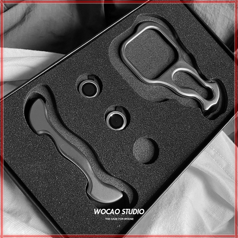 Ốp điện thoại kim loại không viền cho iphone 16 15 14 13 12 pro max Vỏ ...