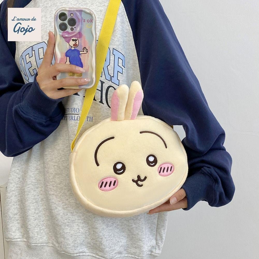 Túi xách GOJO Anime Chiikawa, Túi đeo vai Usagi hoạt hình dung tích lớn ...