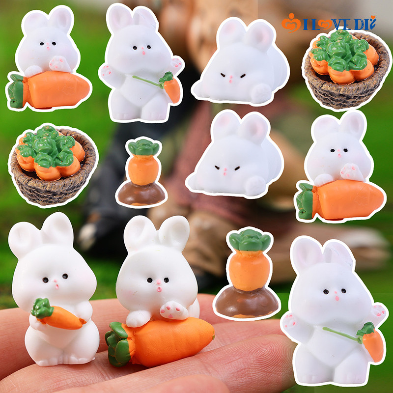 Hoạt Hình Mini Thỏ Phục Sinh Tượng Trang Trí Làm Vườn Nhà - DIY Micro ...