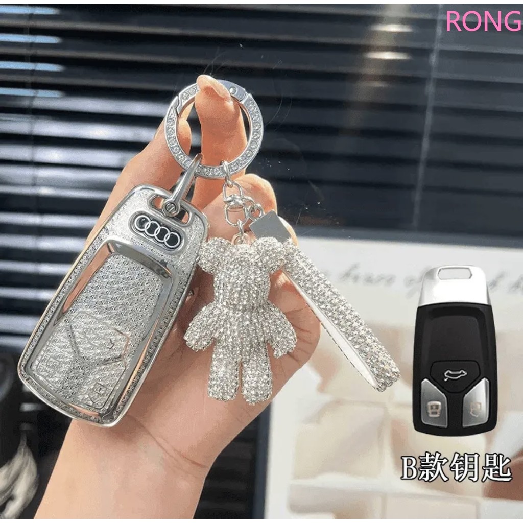 Mềm TPU Xe Từ Xa Chìa Khóa Dành Cho Xe Audi A4 B9 A5 A6L A6 S4 S5 S7 8W Q7 4M Q5 TTS RS Coupe ...