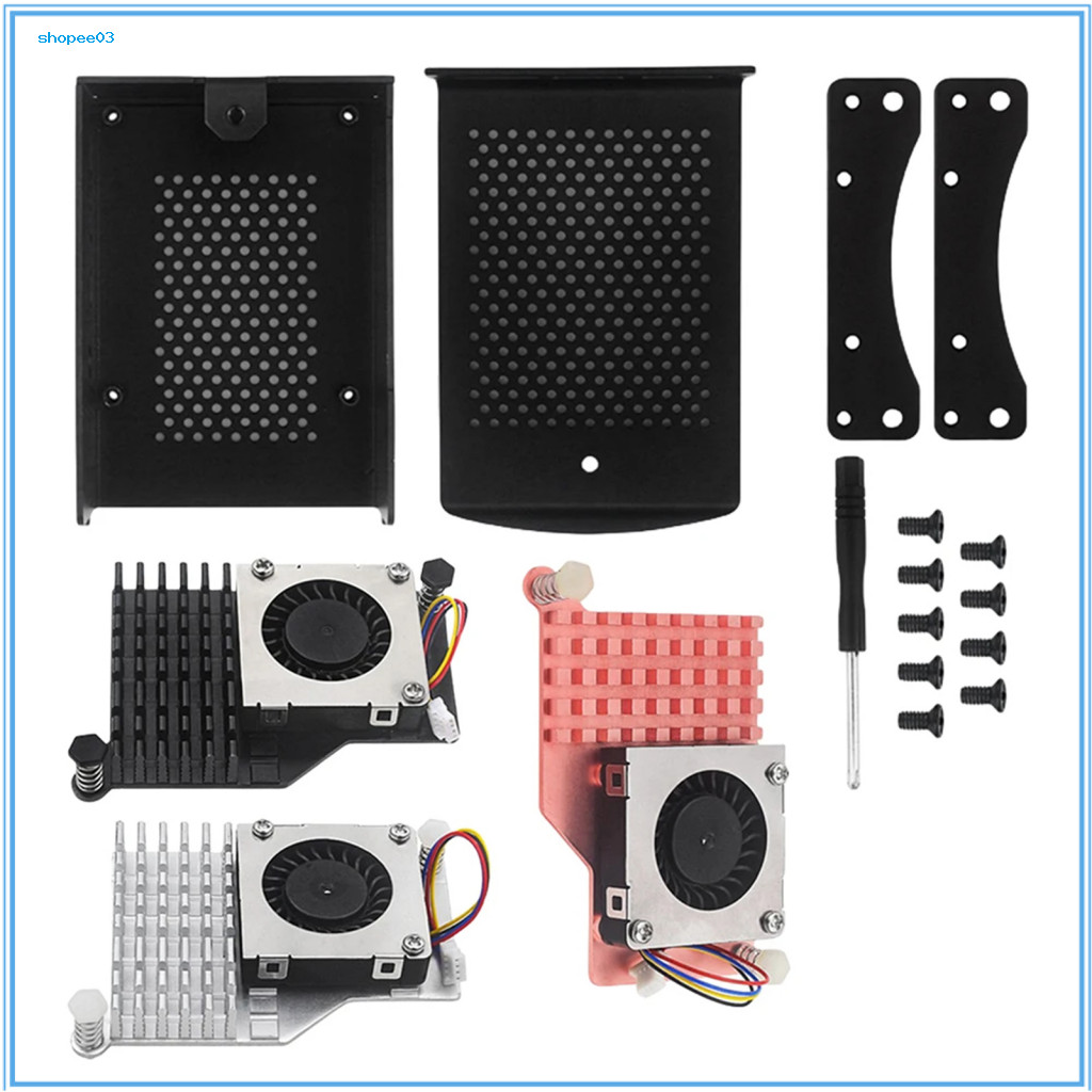 [Ky] Vỏ gắn tường cho Raspberry Pi 5 Vỏ hợp kim nhôm cho Raspberry Pi 5 ...