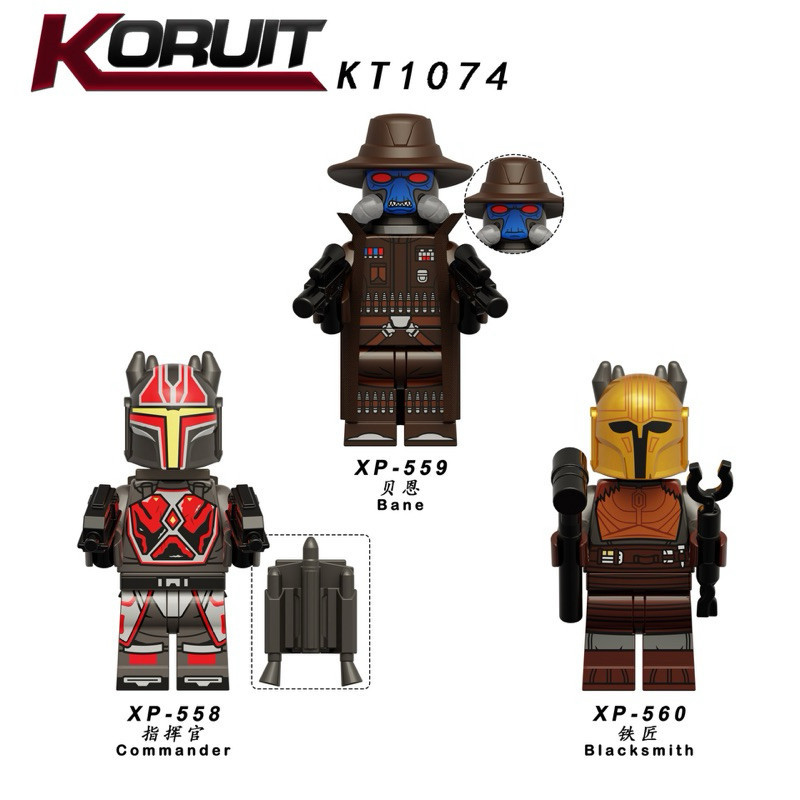 Koruit KT1074 Star s minifigures mô hình lắp ráp các nhân vật Bane ...