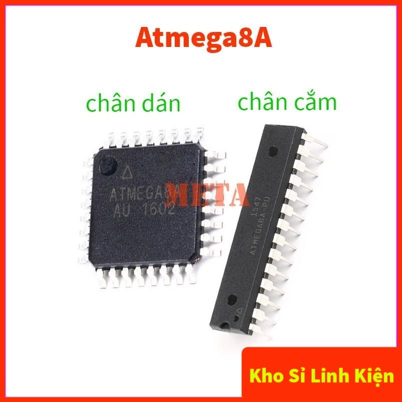 Atmega8-16PU Dip 28 - AVR Chân Cắm - Atmega8A-AU QFP32 Chân Dán, Atmega 8A, Atmega 8 | Shopee ...