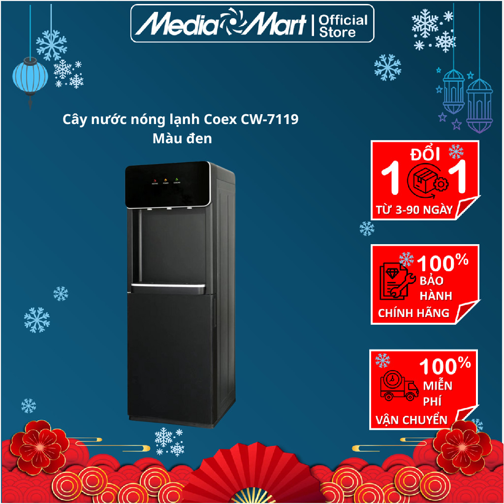Cây nước nóng lạnh Coex CW-7119 (Màu đen) | Shopee Việt Nam