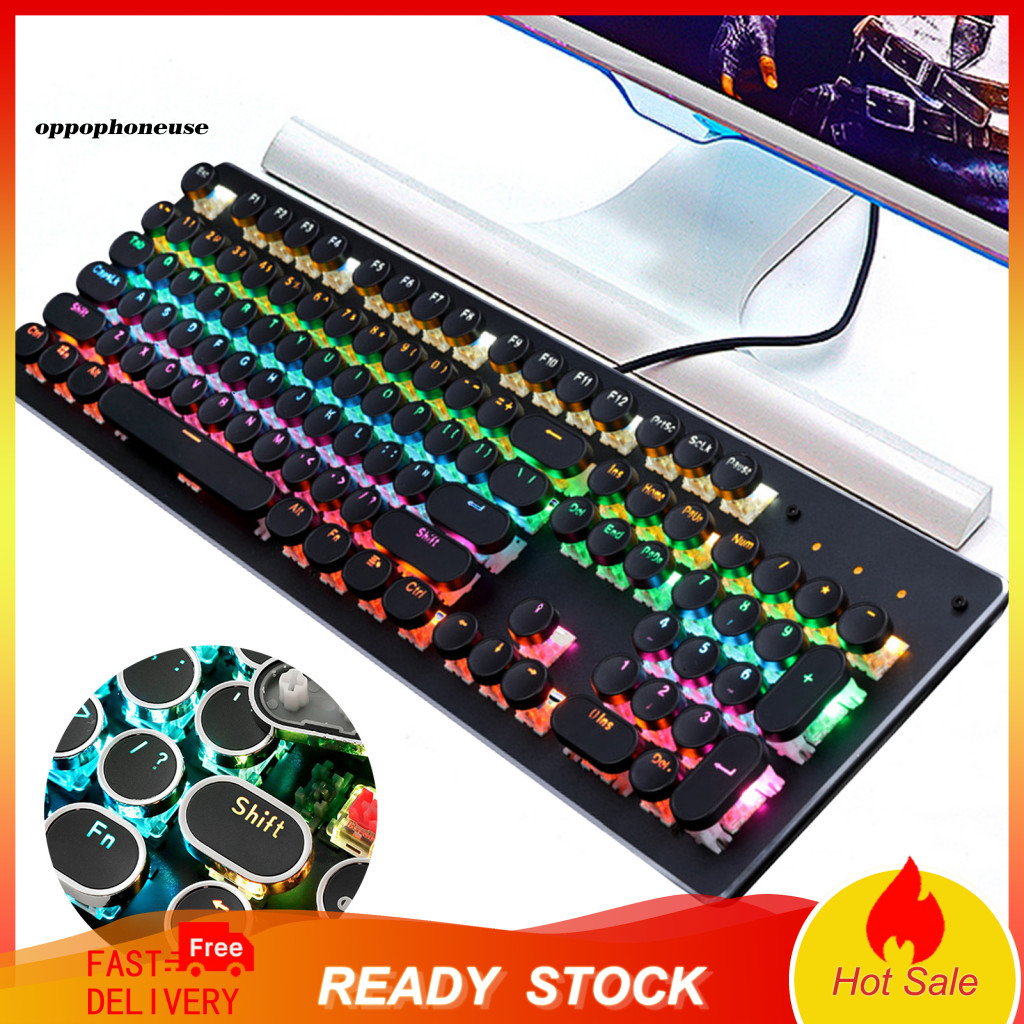 Oppo 104 Cái / bộ Keycaps tròn bền bỉ Thay thế Keycaps cơ học tròn Khả ...