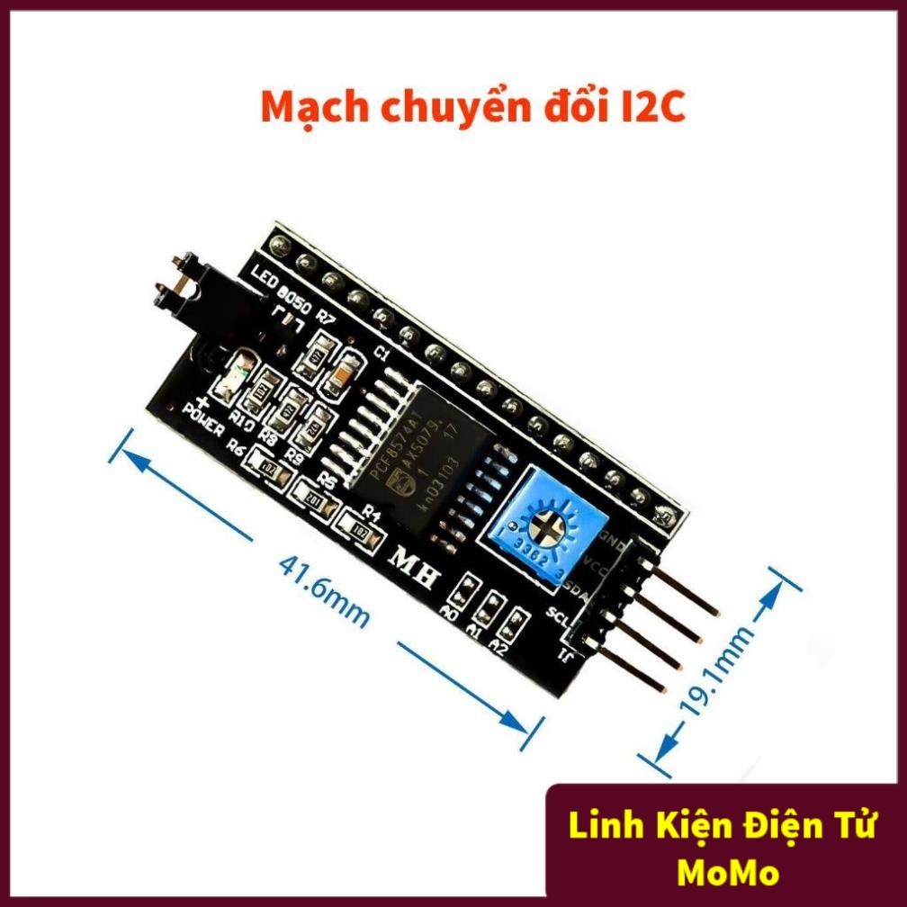 Mạch Chuyển Đổi Giao Tiếp I2C Cho LCD1602 / LCD2004, MẠCH I2C | Shopee Việt Nam