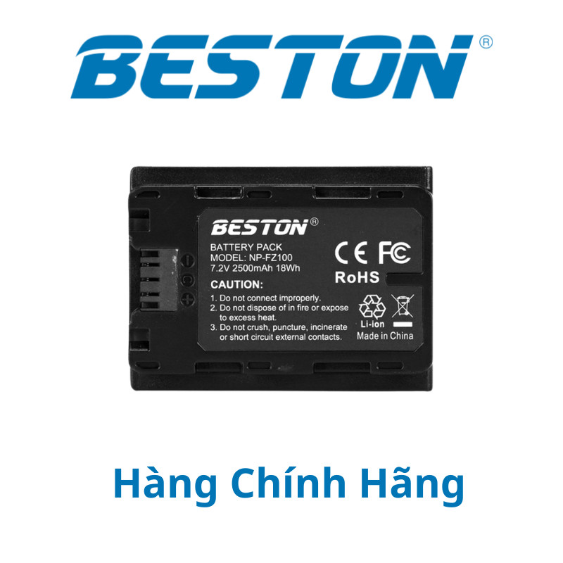Pin máy ảnh Beston Sony NP-FZ100 2500mah, sạc đôi FZ100 cho Sony a7m4 ...