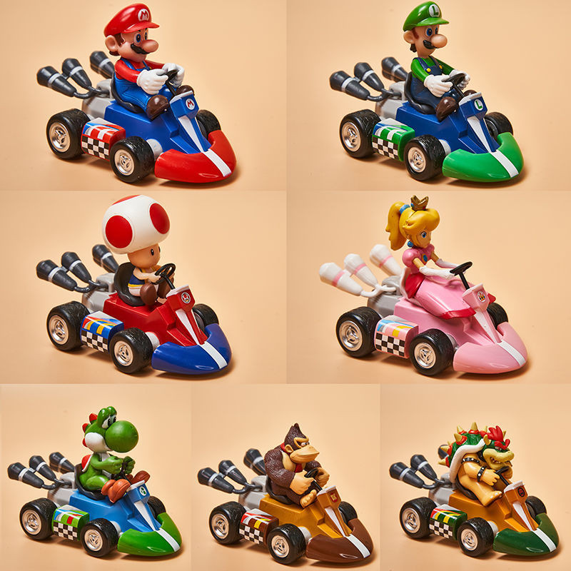[Vui nhộn] Hàng có sẵn Super Mario Mario Louis Ki Yoshi Dragon Doll Xe ...
