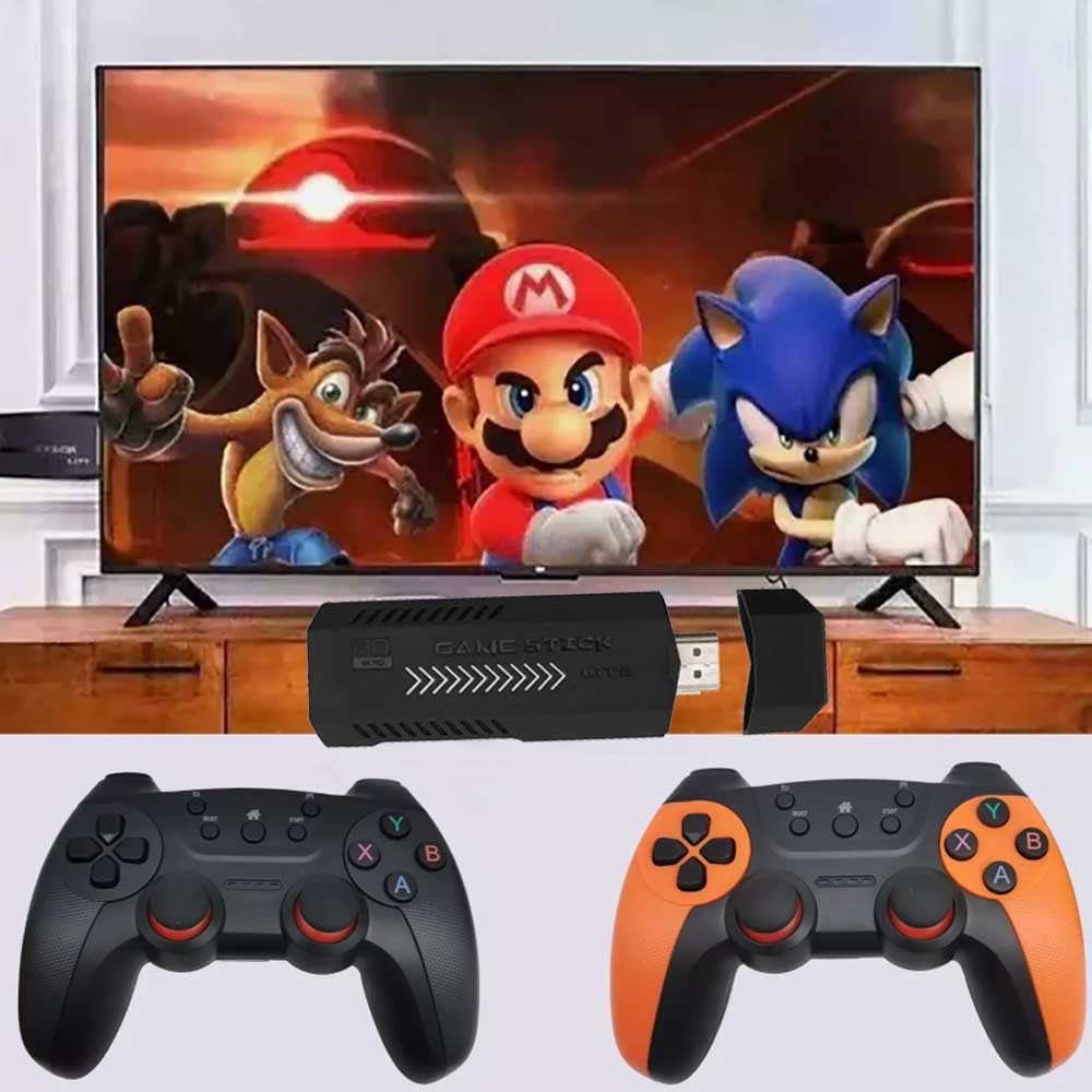 New Wireless Dual Joystick Control Stick Game Controller Gamepad PC TV ...