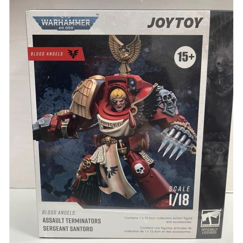 JOYTOY BLOOD ANGELS ASSAULT TERMINATORS SERGEANT SANTORO | Shopee Việt Nam