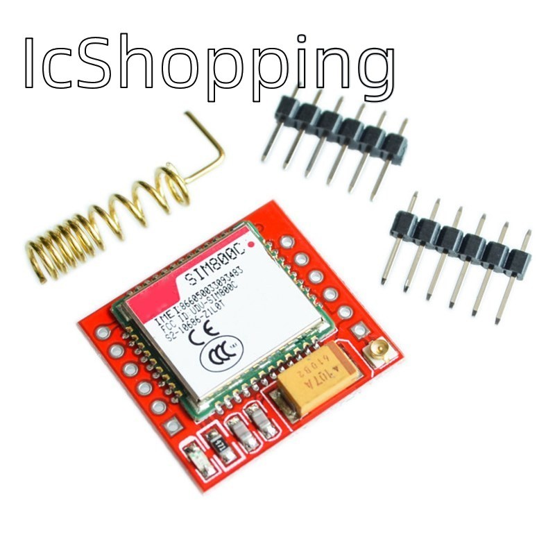 Sim800 SIM800C GSM GPRS Module 5V / 3.3V TTL Ban Phát Triển IPEX Có Cho ...