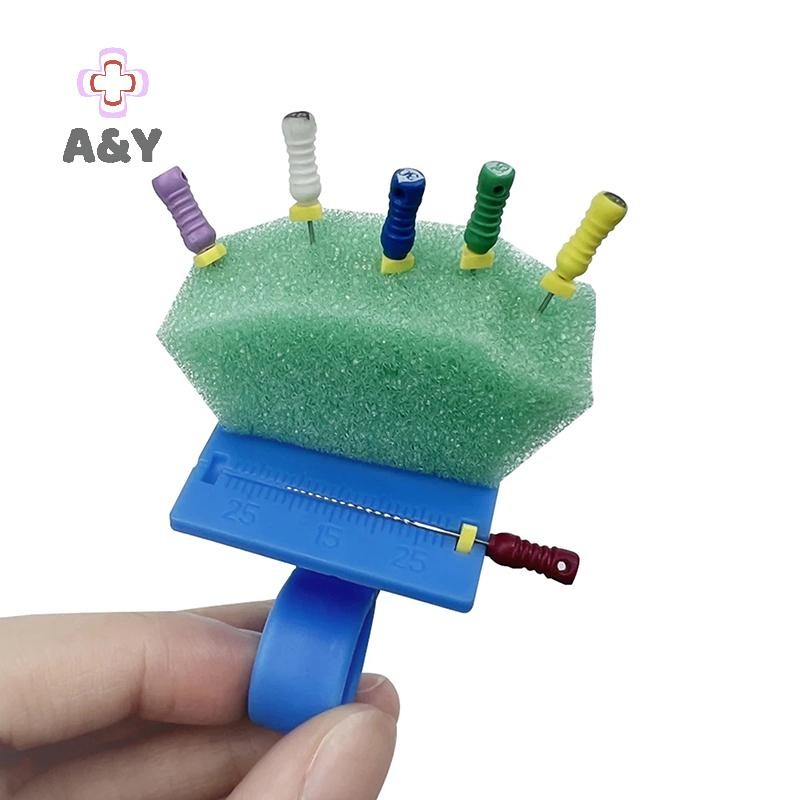 A & Y Endo File Block Endo File Holder Thước Root Canal Finger Ring ...