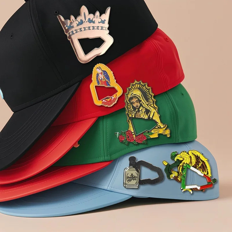 Men's Fashion Accessory Baseball Cap Clips with Mexican Virgin Mary ...