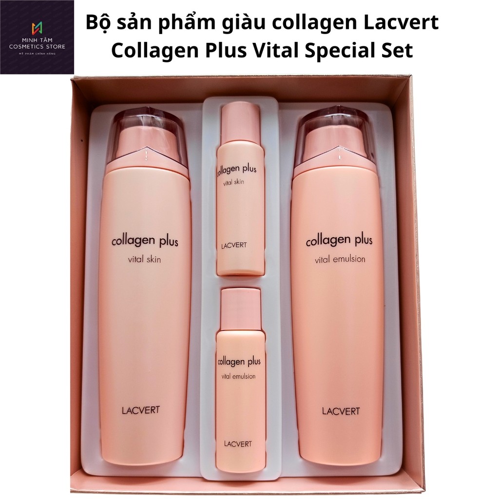 Bộ sản phẩm giàu Collagen Lacvert Collagen Plus Vital Special Set ...