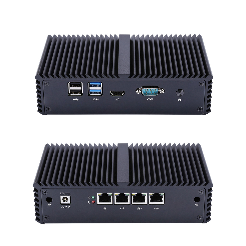 Qotom Mini PC 4X 2.5G I225-V lan Core i3 i5 i7 Pfsense Firewall Router ...
