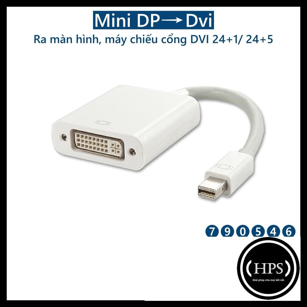 Cáp Mini Displayport ra DVI, Mini DP to DVI, Mini DP ra DVI (đầu cái ...